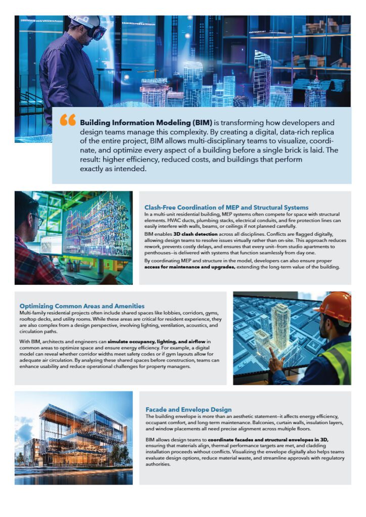 BIM for Multi-Family Residential Projects