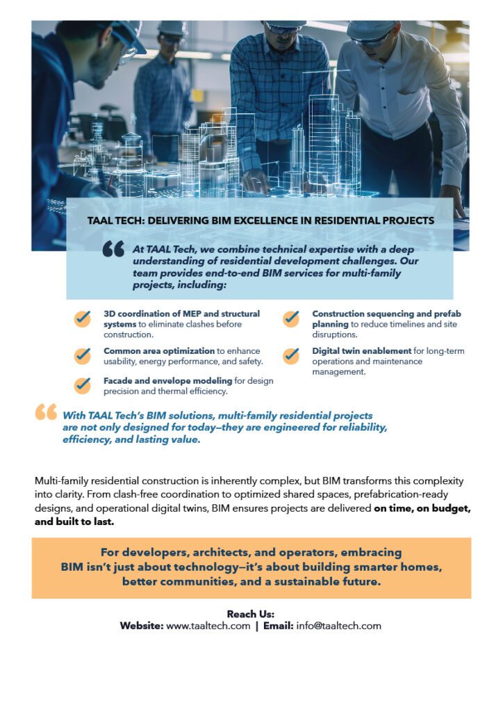 BIM for Multi-Family Residential Projects